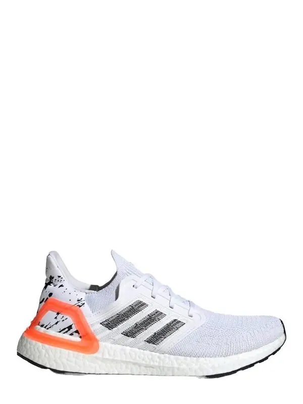 Adidas Ultra Boost 20 Sneakers - White/orange/black