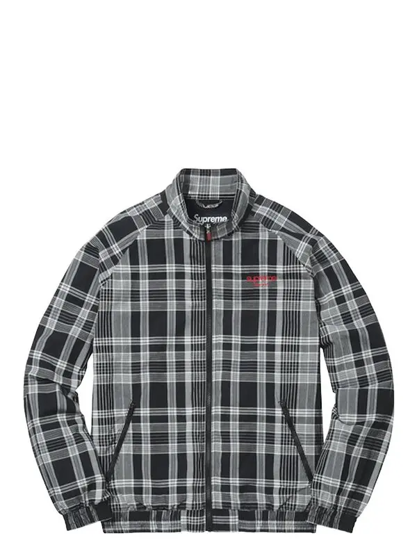 Supreme Madras Track Jacket - Black