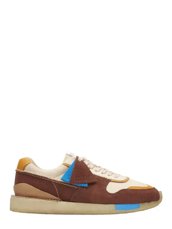 Clarks Tor Run - Tan Combi/brown