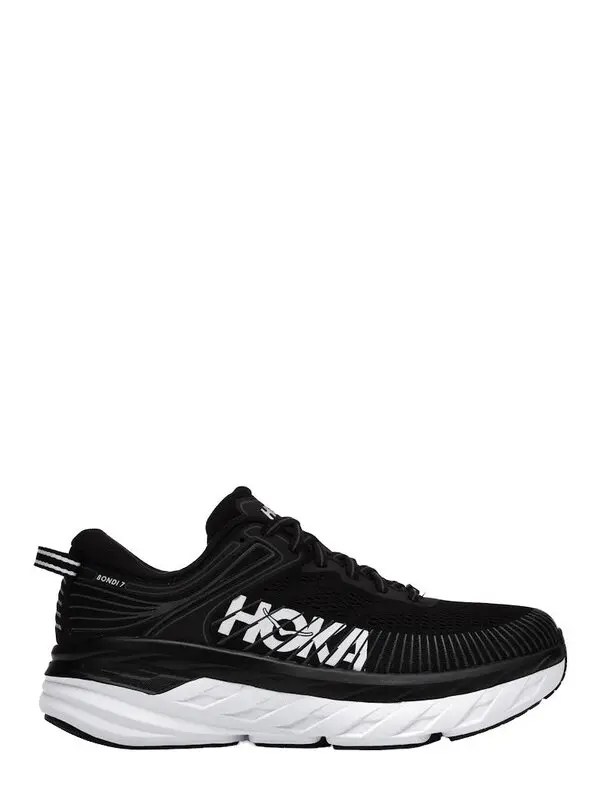 Hoka One One Bondi 7 Sneaker - Black/white