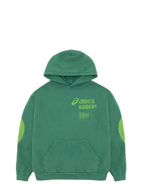 HIDDEN NY X Asics Asciis Hoodie - Green