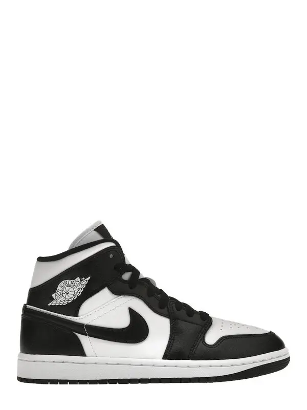 JORDAN 1 Mid Panda - White/black
