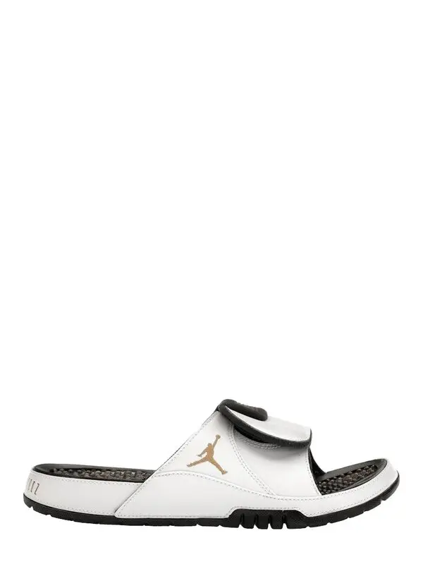 JORDAN Hydro Xi Retro Dmp Gratitude Slides - White/metallic Gold/black