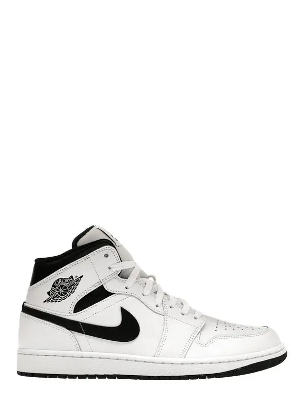 JORDAN 1 Mid Reverse Panda - White/black