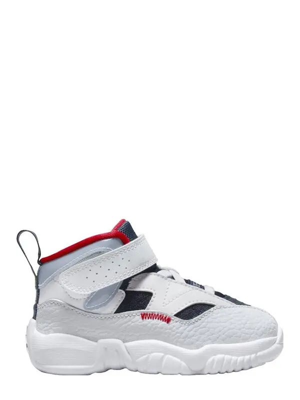 JORDAN Jumpman Two Trey Olympic Sneakers - White/midnight Navy Blue/university Red