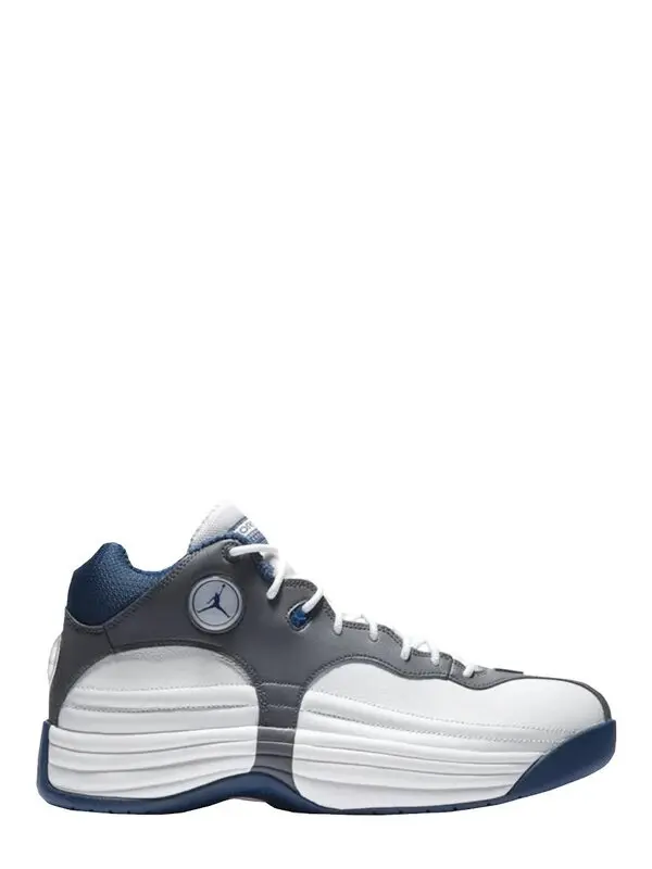 JORDAN Jumpman Team 1 Sneakers - White/french Blue/flint Grey