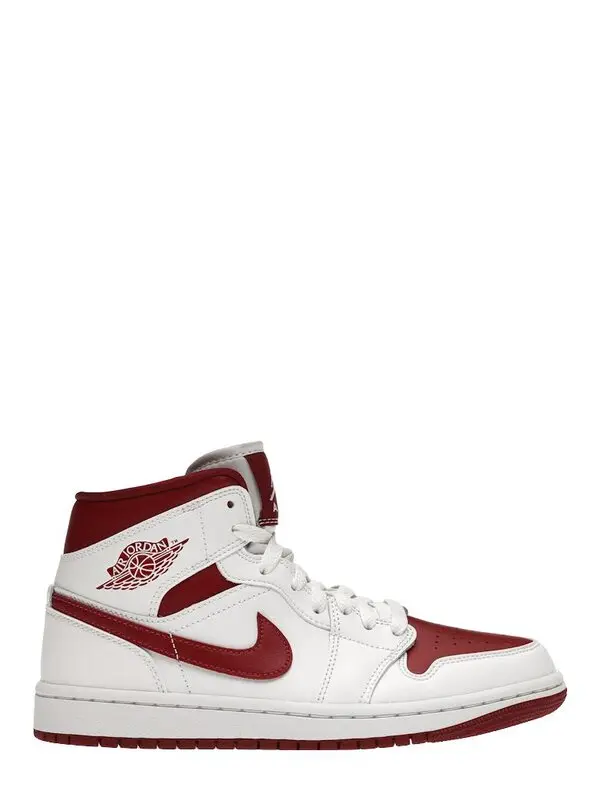 JORDAN 1 Mid Reverse Chicago - White/pomegranate