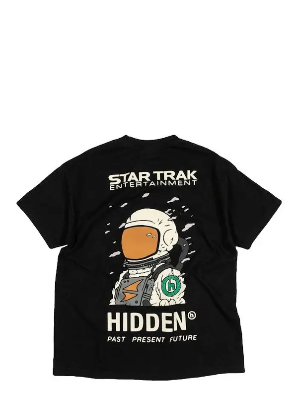 HIDDEN NY X Star Trak Spaceman Tee Shirt - Black
