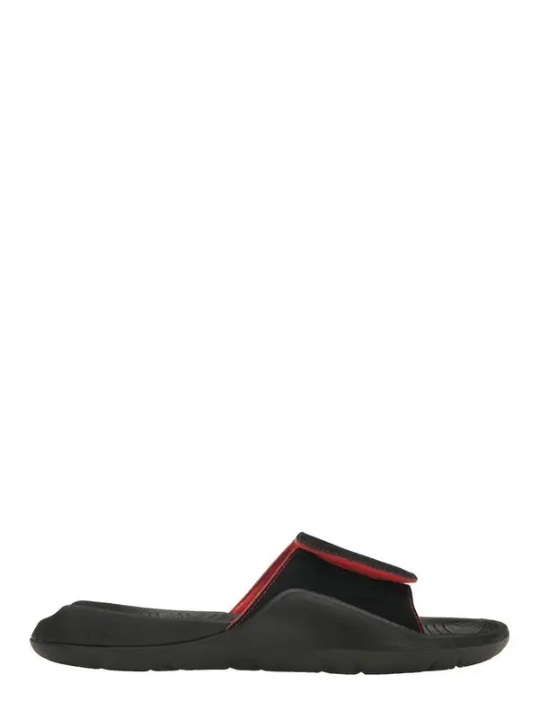 JORDAN Hydro Slides - Black/varsity Red/dandelion