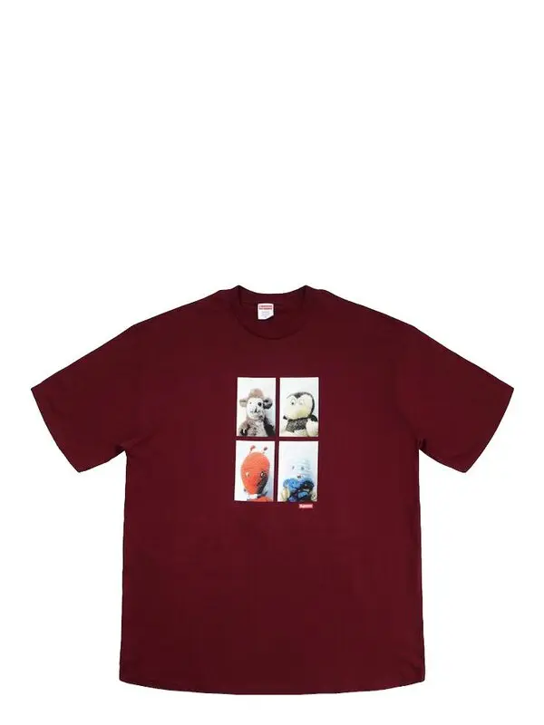 Supreme Mike Kelley Ahhyouth! Tee Shirt - Burgundy