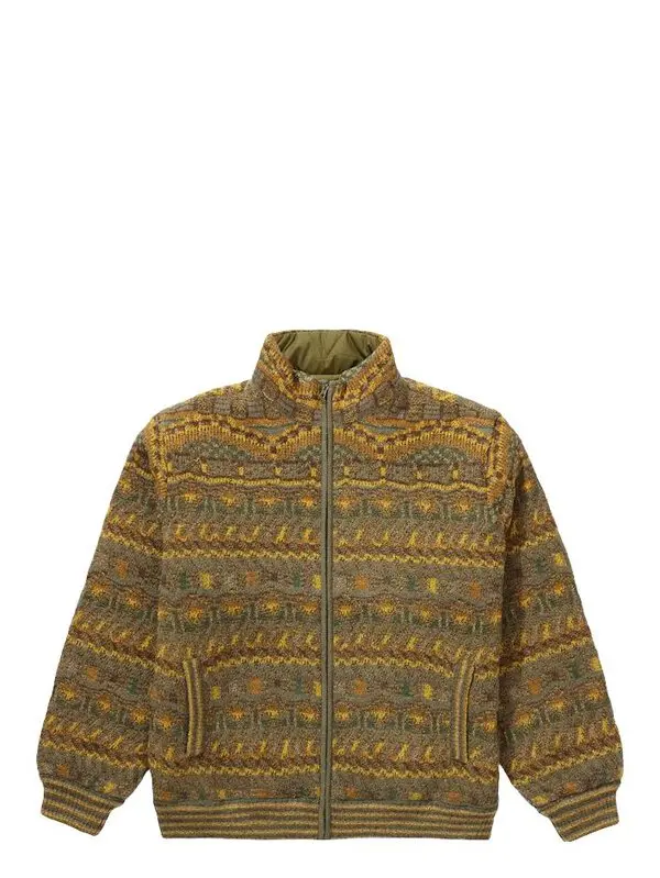 Supreme Missoni Reversible Knit Jacket - Olive