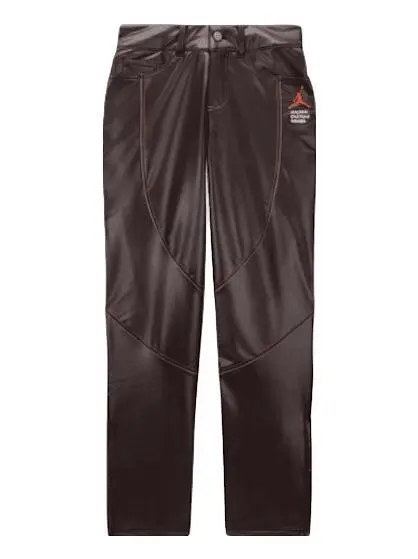 JORDAN X Maison Chateau Rouge Woven Pants - Brown