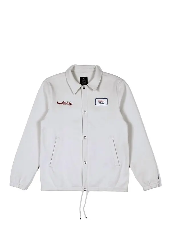 JORDAN X Union Coaches Jacket - Bone