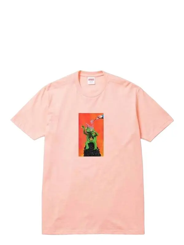 Supreme Mike Hill Brains Tee Shirt - Peach