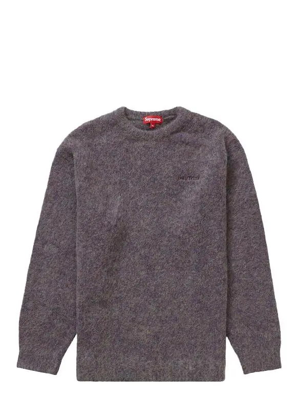 Supreme Mohair Sweater - Purple Melange