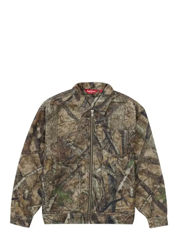 Supreme Moleskin Work Jacket - Camo