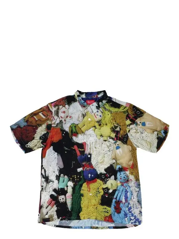 Supreme Mike Kelley More Love Hours Than Can Ever Be Repaid Rayon Shirt - Multicolor
