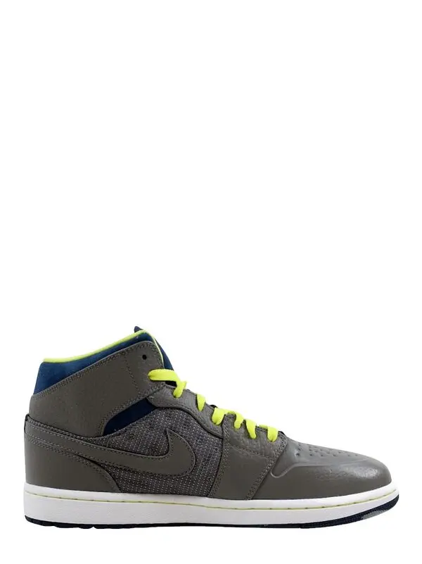 JORDAN 1 Retro '97 Txt Sneakers - Flat Pewter/electric Yellow