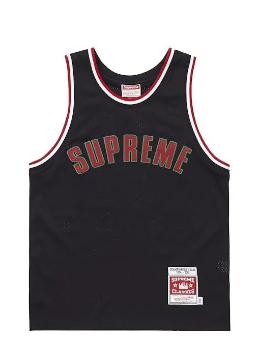 Supreme Mitchell & Ness Basketball Jersey - Black