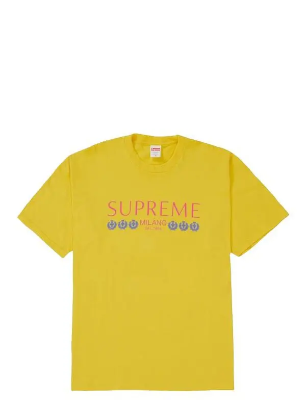 Supreme Milano Tee Shirt - Yellow