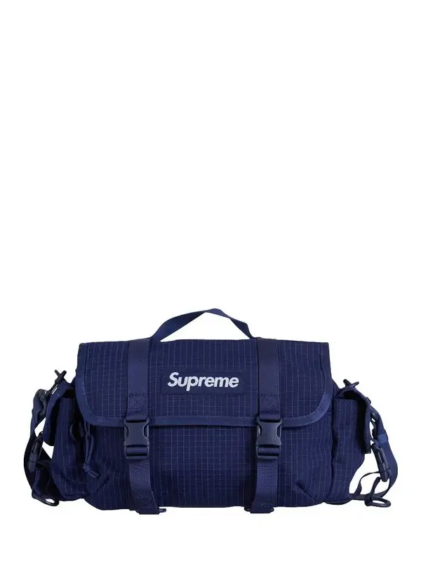 Supreme Mini Duffle Bag - Navy Blue