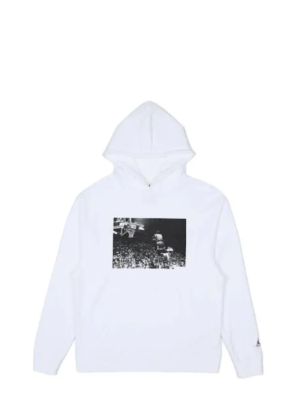 JORDAN X Union Flying High Hooded Sweatshirt - White