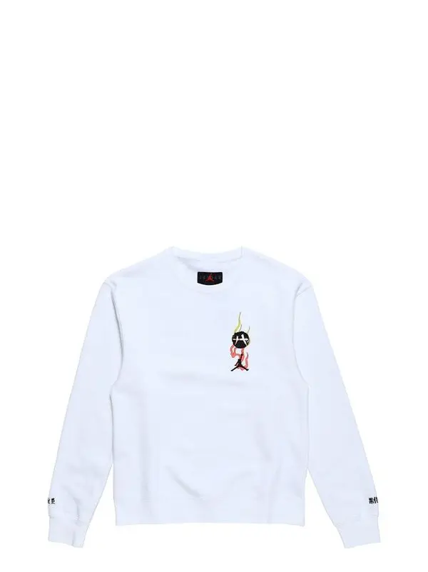 JORDAN X Rui Hachimura Ntr Crew Sweatshirt - White