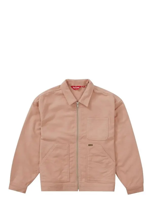Supreme Moleskin Work Jacket - Dusty Pink
