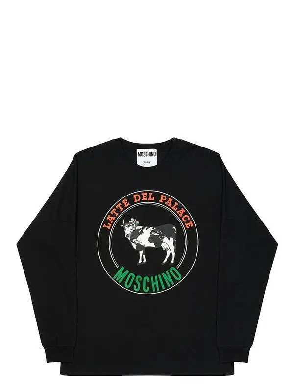 PALACE Moschino Cow Longsleeve - Black