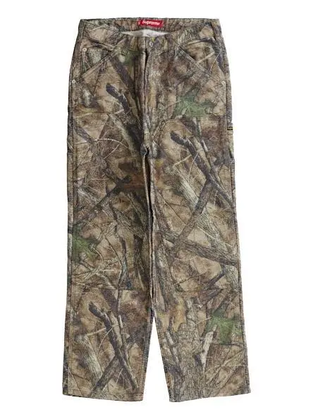 Supreme Moleskin Double Knee Painter Pant - Camo