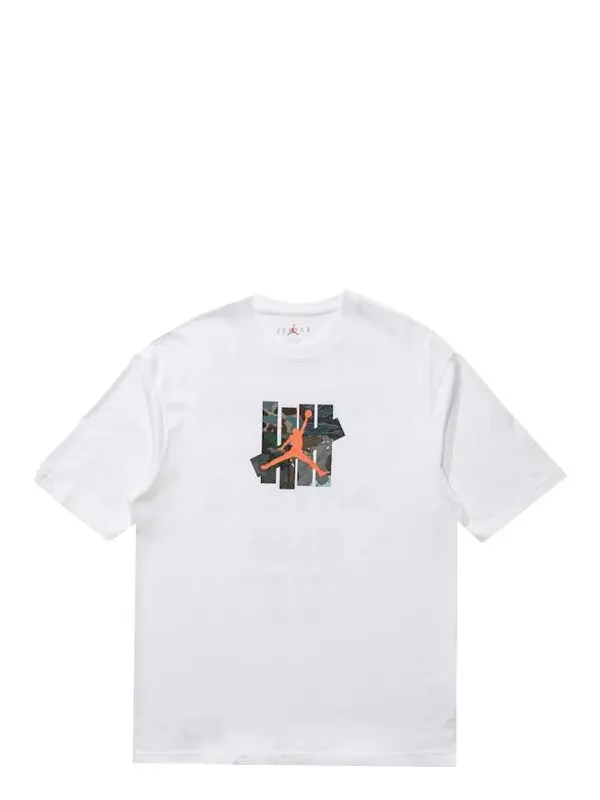 JORDAN X Undefeated Strikes Tee Shirt - White
