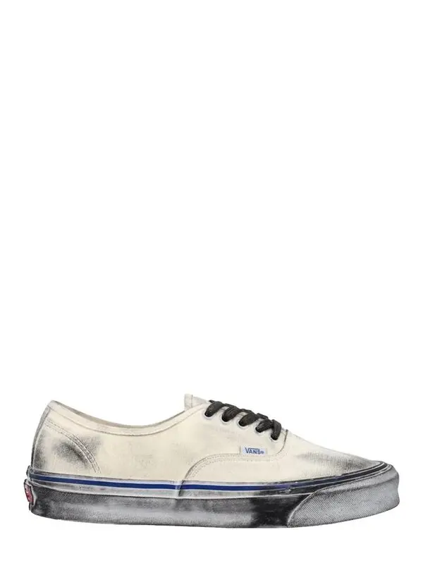 VANS Ua Og Authentic Lx Np Distressed Sneakers - White/blue/black