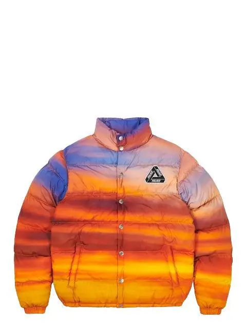 PALACE Puffa Jacket - Orange Cloud