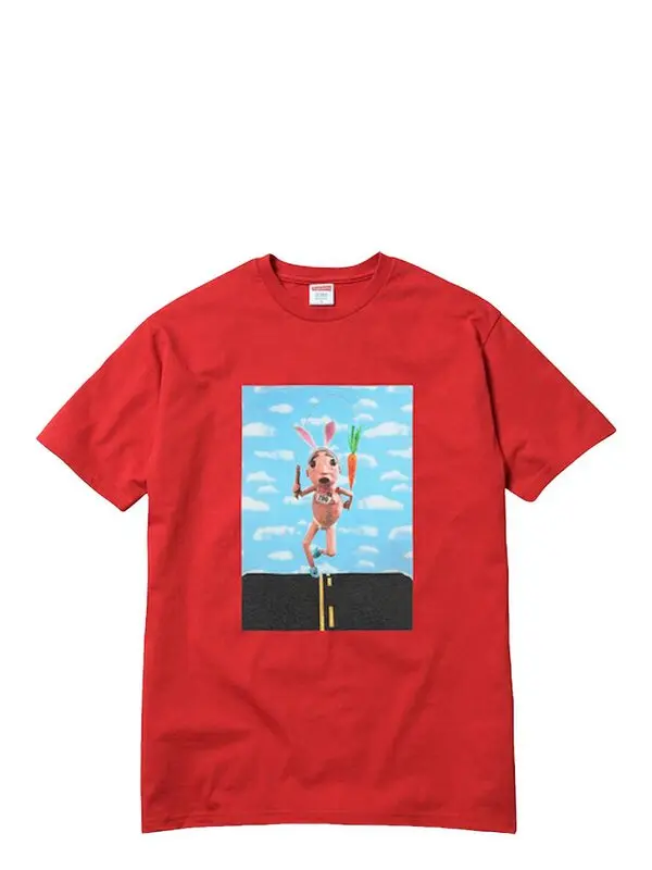 Supreme Mike Hill Runner Tee Shirt - Red