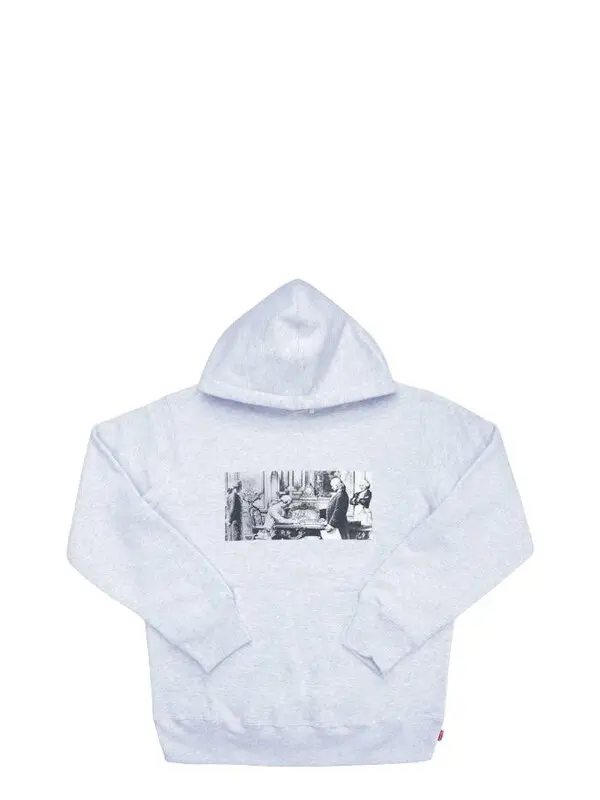 Supreme Mike Kelley Franklin Hooded Sweatshirt - Ash Grey