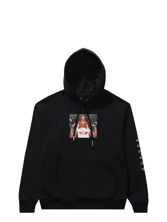 JORDAN X Undefeated Weights Hoodie - Black