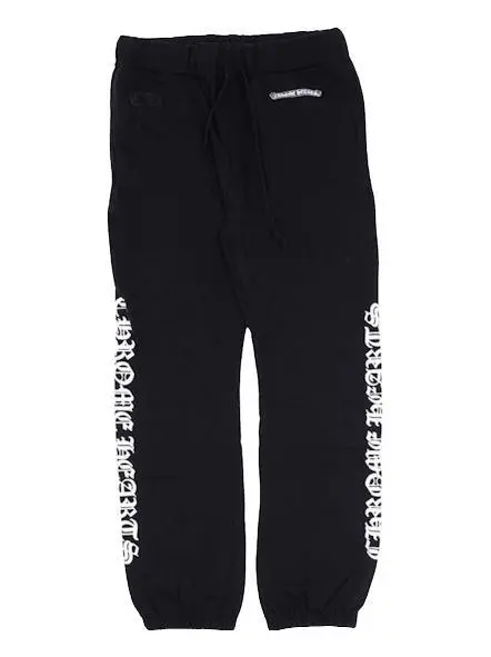 Chrome Hearts Logo Sweatpants - Black