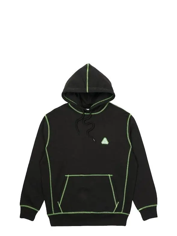PALACE Neo Stitch Hood - Black
