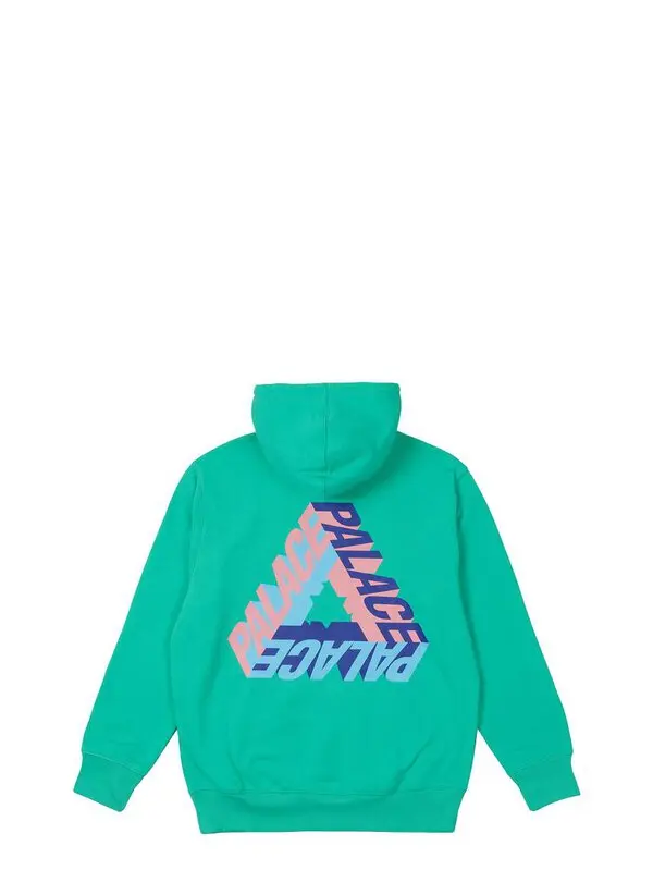 PALACE P3d Hood - Aqua