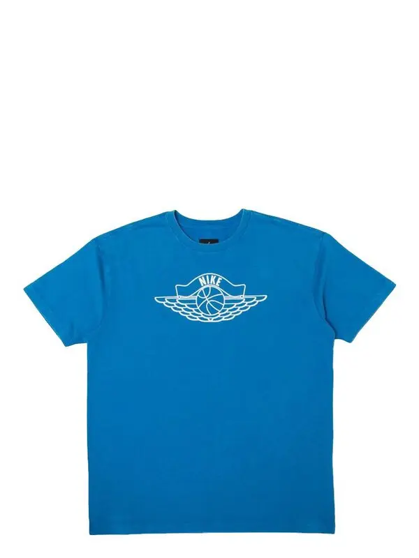 JORDAN X Union Nrg Vault Aj Flight Nike X Wings Tee Shirt - Blue