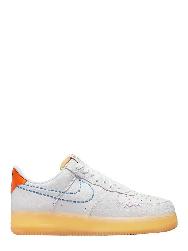 Nike Force 1 Low 101 Sneakers - Grey/university Blue/orange