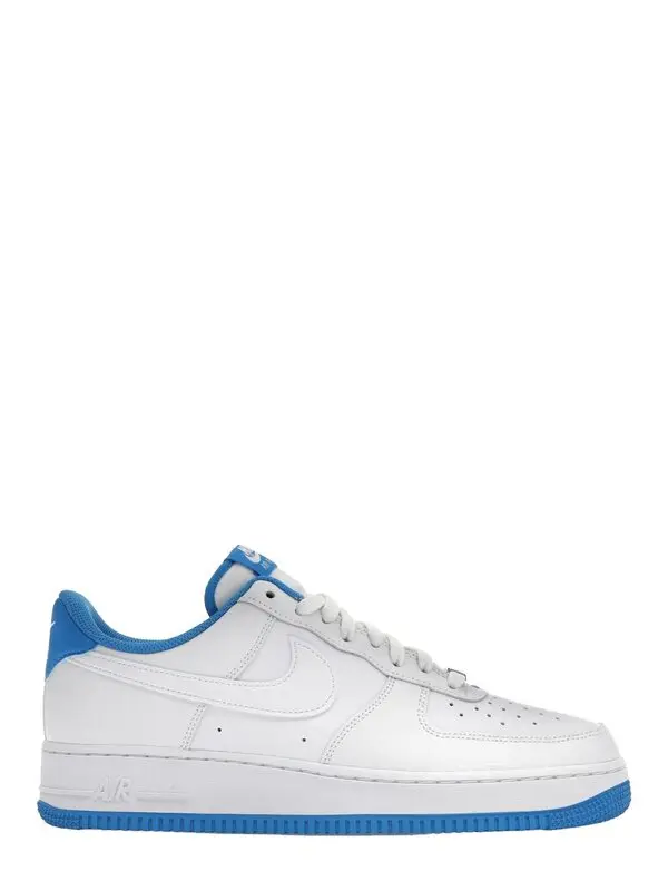 Nike Air Force 1 Low '07 Sneakers - White/light Photo Blue