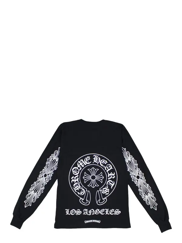 Chrome Hearts Los Angeles Excluisve Long Sleeve T-shirt - Black