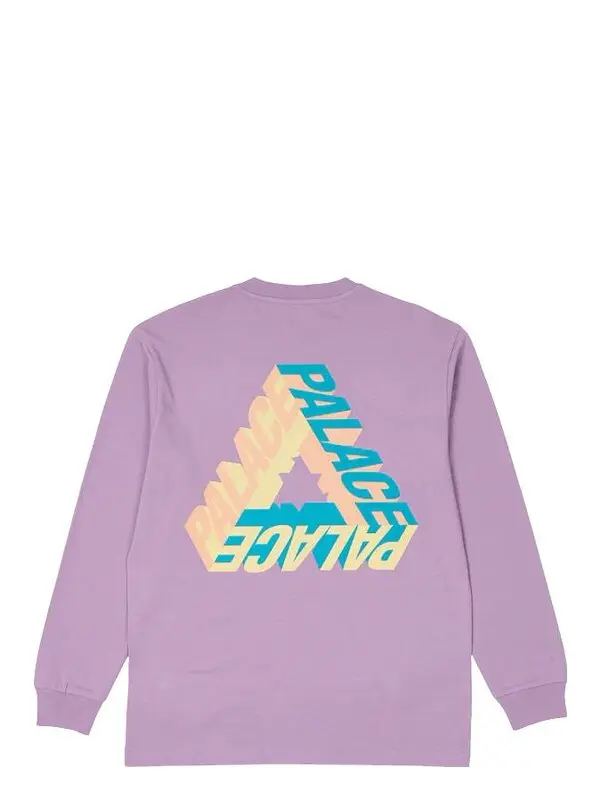 PALACE P3d Longsleeve - Light Purple