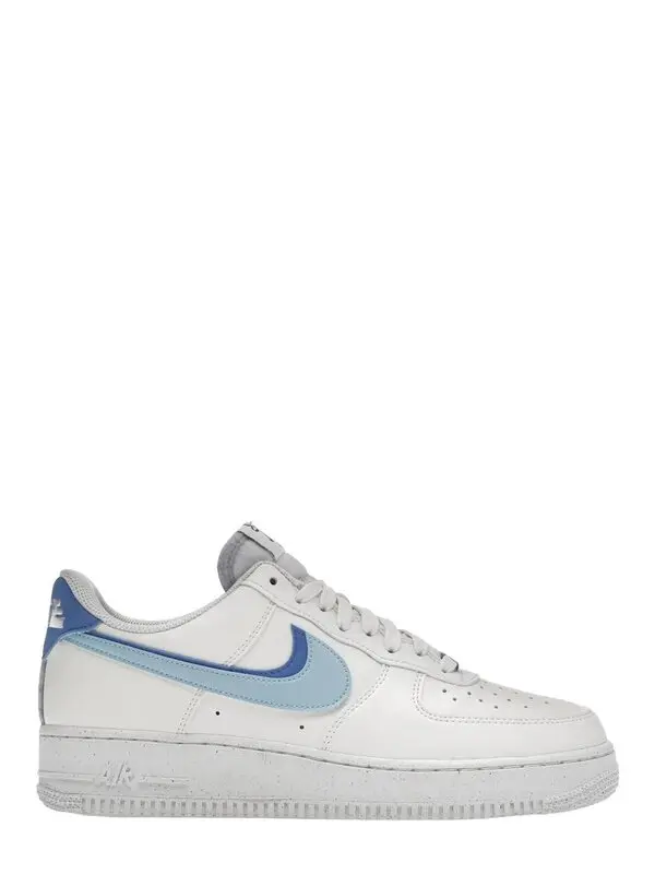 Nike Force 1 Low '07 Lv8 82 Double Swoosh Sneakers - Sail/medium Blue/black