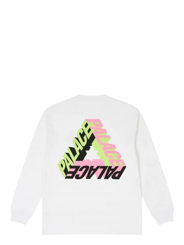 PALACE P3d Longsleeve - White