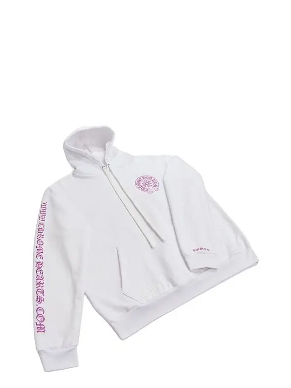 Chrome Hearts Printed Hoodie - Purple Glitter