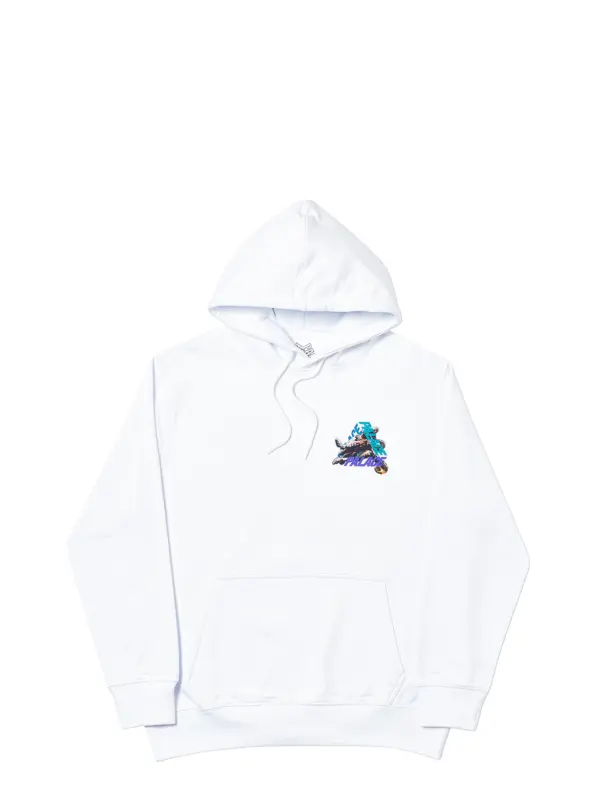 PALACE Octo Hood - White