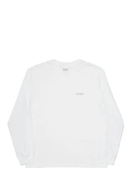 PALACE Low Key Long Sleeve T-shirt Summer 2016 - White
