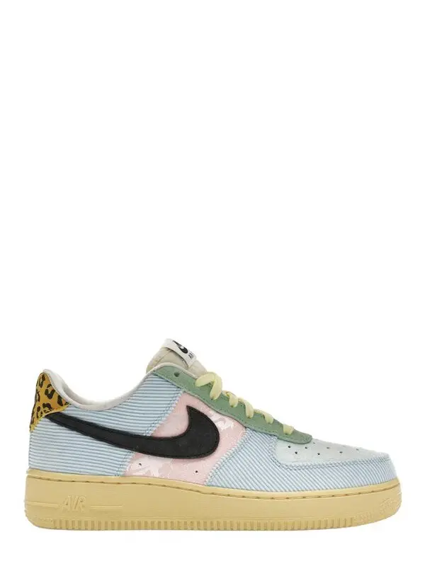 Nike Air Force 1 Low '07 Spring Mix Sneakers - Celestine Blue/off Noir/teal Tint